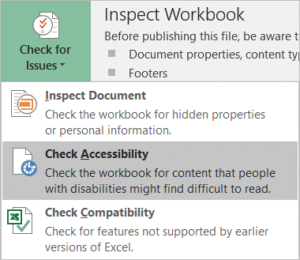 Accessibility Checker in Microsoft Office – OIT Knowledge Base