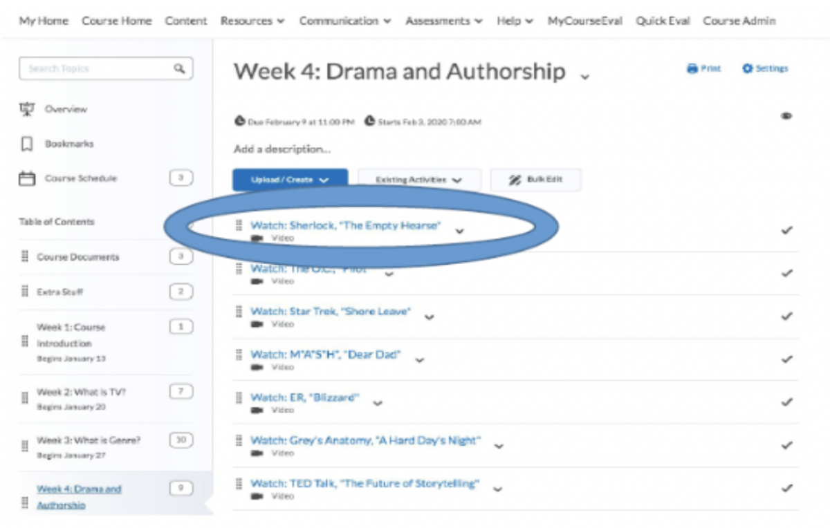 How to Use D2L Content – OIT Knowledge Base