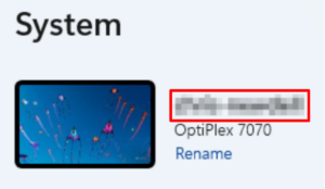 Finding Computer Name on Windows – OIT Knowledge Base