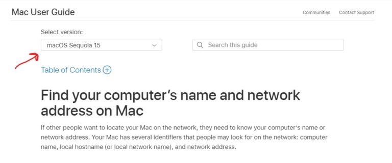 Finding Computer Name on a Mac – OIT Knowledge Base