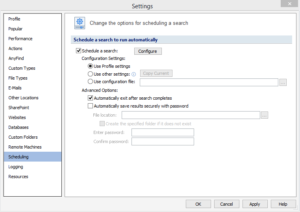 Setup Weekly Identity Scan for Spirion – OIT Knowledge Base