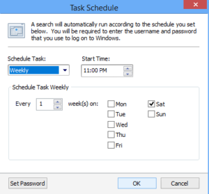 Setup Weekly Identity Scan for Spirion – OIT Knowledge Base