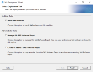 SAS 9.4M7 for Windows: Manual Installation – OIT Knowledge Base