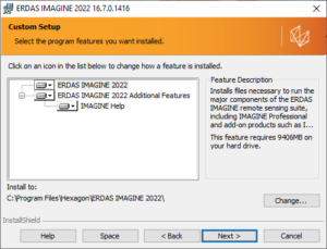 ERDAS IMAGINE 2022: Manual Installation – OIT Knowledge Base