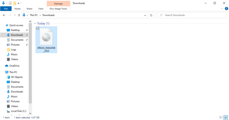 ERDAS IMAGINE 2022: Manual Installation – OIT Knowledge Base