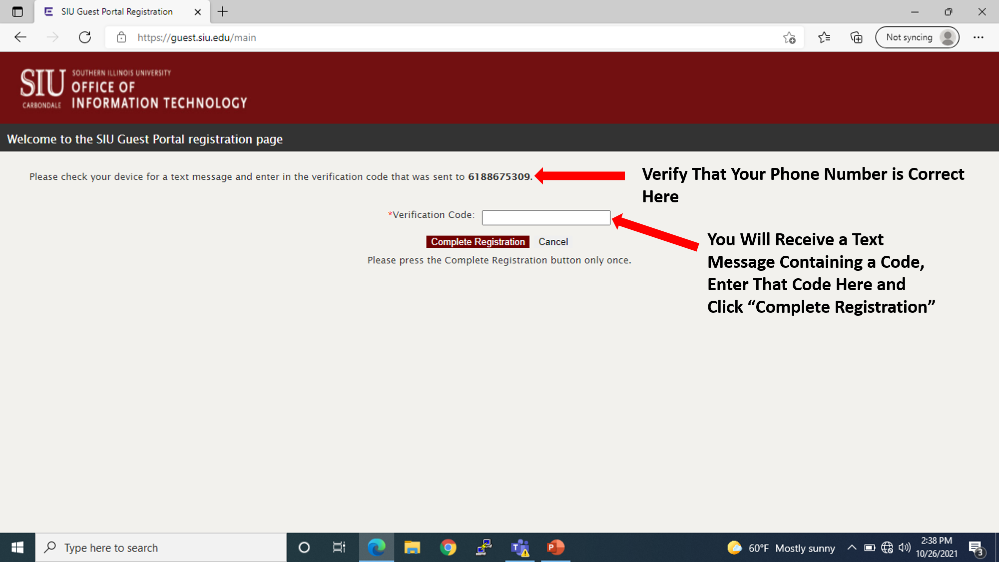 Connecting to SIU-Guest – OIT Knowledge Base