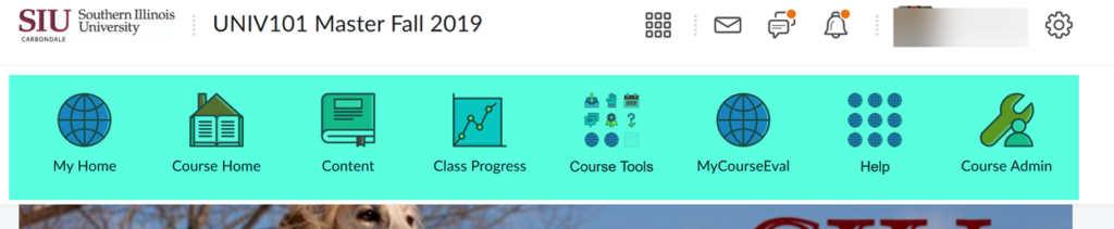 How to change course navigation from menu bar (list) to icon-based – OIT Knowledge Base