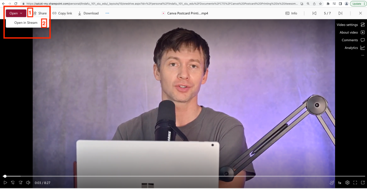 Upload a File to Microsoft Stream – OIT Knowledge Base