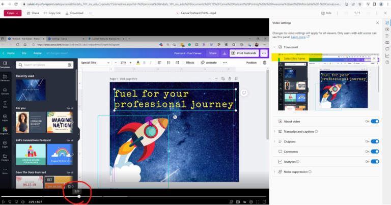 Video Thumbnail in Microsoft Stream – OIT Knowledge Base