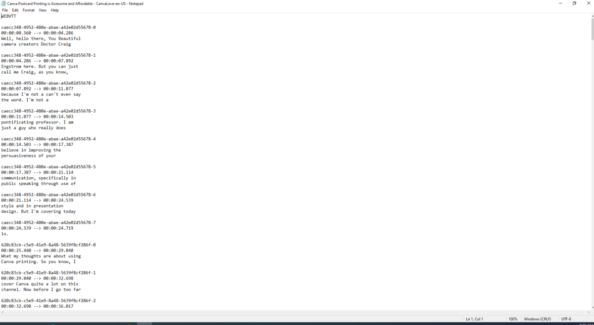 Video Transcript in Microsoft Stream – OIT Knowledge Base
