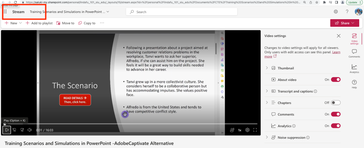 Upload a File to Microsoft Stream – OIT Knowledge Base