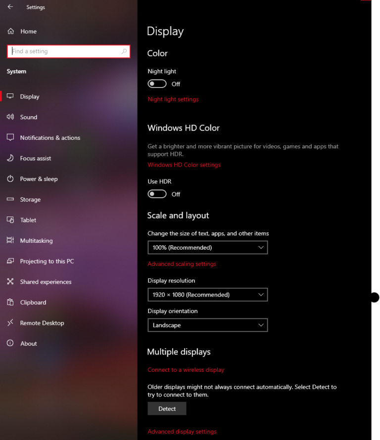 Changing Display Settings in Windows – OIT Knowledge Base