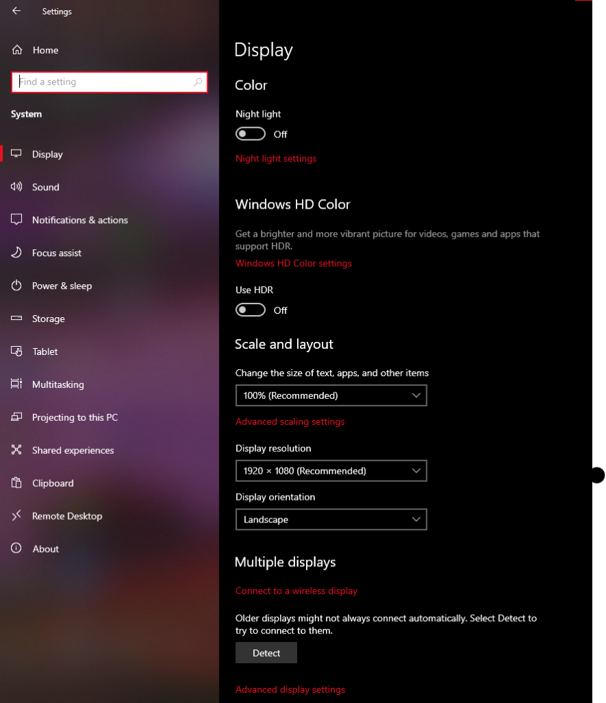 Changing Display Settings in Windows – OIT Knowledge Base