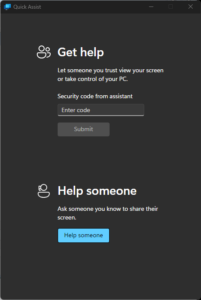 Using Quick Assist – OIT Knowledge Base