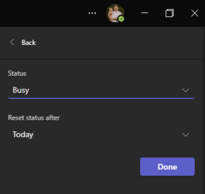 Availability in Microsoft Teams – OIT Knowledge Base