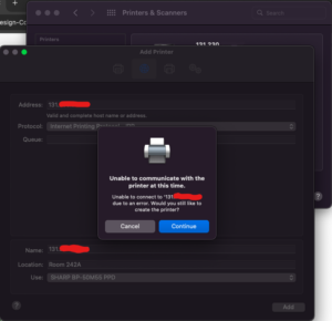 Adding a Sharp Printer to a Personal Computer – OIT Knowledge Base
