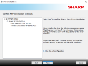 Adding a Sharp Printer to a Personal Computer – OIT Knowledge Base