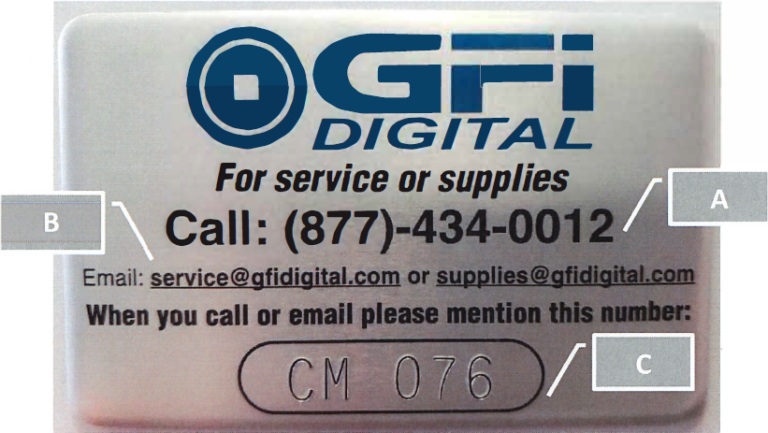 How to get service or order supplies for your GFI Copier/Printer – OIT ...