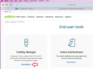 Yubikey Hardware Device Instructions – MacOSX – OIT Knowledge Base
