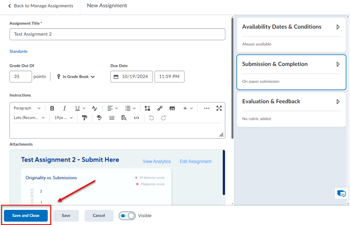 Using CopyLeaks in D2L – OIT Knowledge Base
