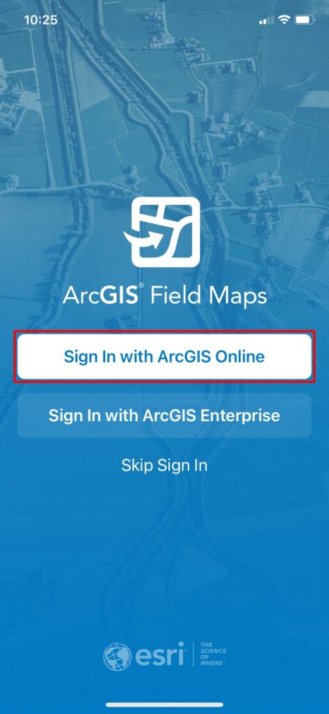 Sign In ArcGIS Field Maps – OIT Knowledge Base