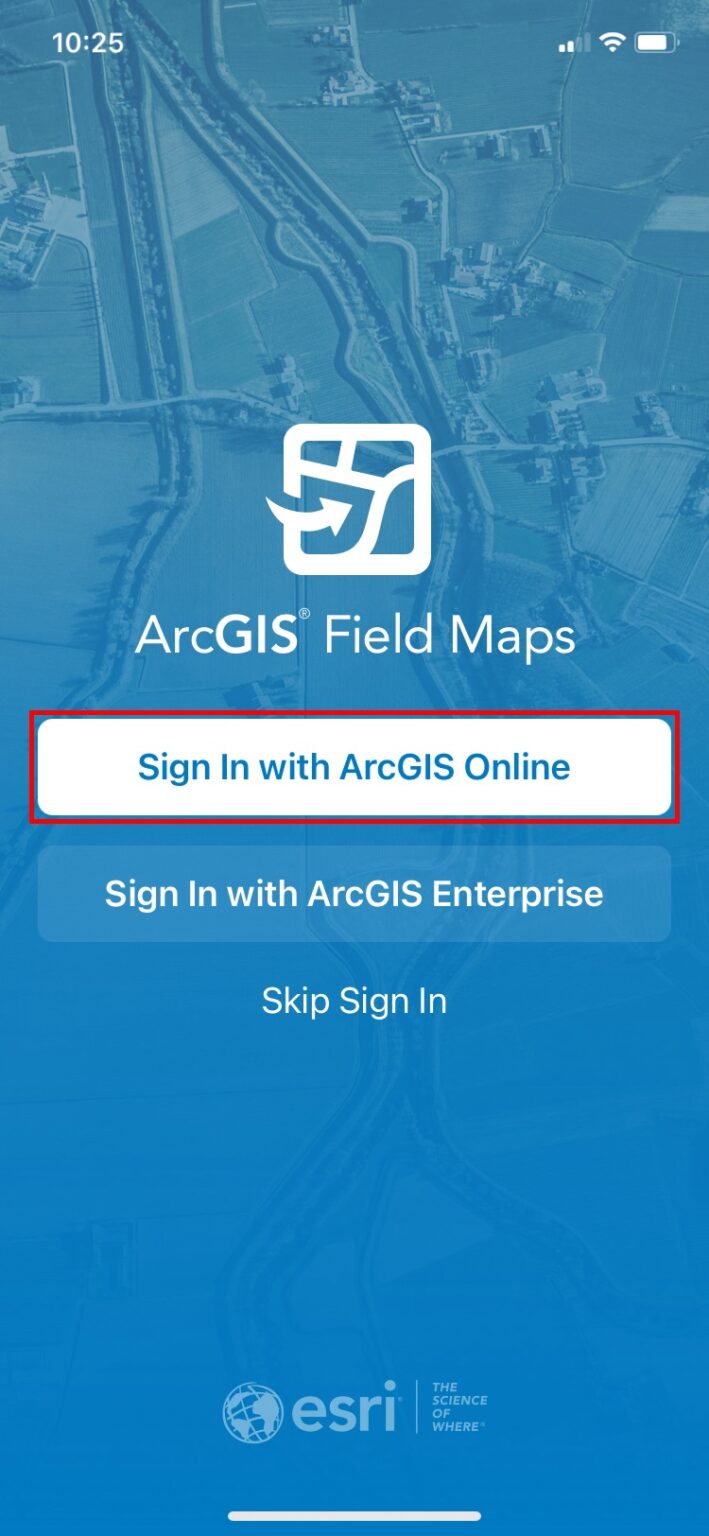 Sign In ArcGIS Field Maps – OIT Knowledge Base