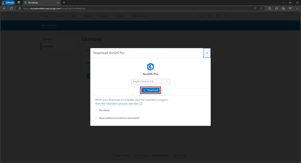 Install ArcGIS Pro on Your Personal Computer – OIT Knowledge Base