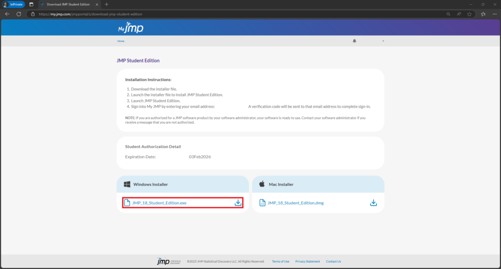 Install JMP Pro for Personal Computers – OIT Knowledge Base