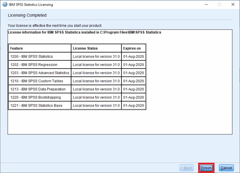 Install SPSS Statistics for Personal Computers – OIT Knowledge Base